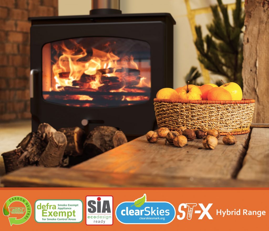 Saltfire ST-X Wide Wood Burner stove – Gas & Stoves